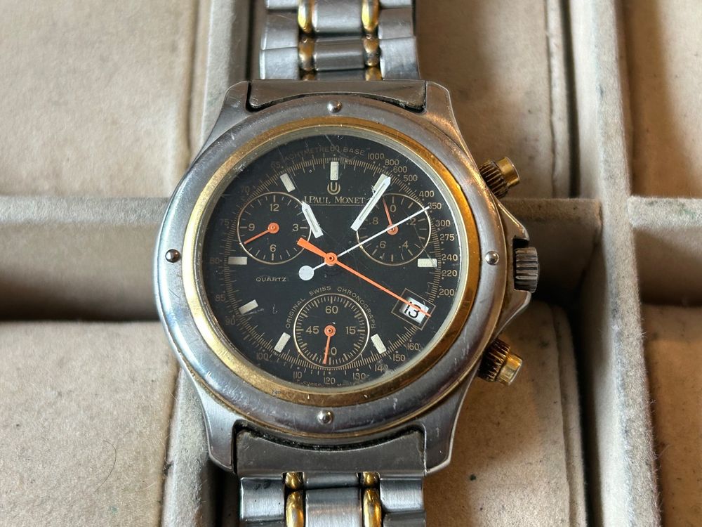 Montre J. Paul Monet chrono homme 38mm fonctionne (Gebraucht) in ...
