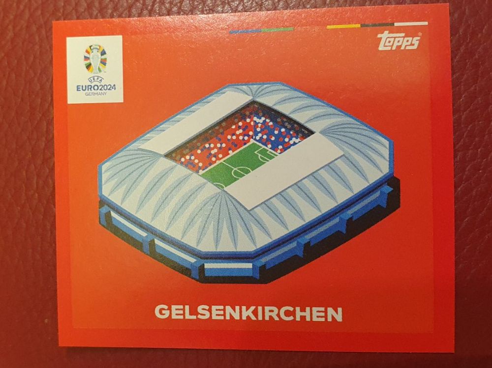 Topps UEFA Euro 2024 Sticker EURO 6 LOGO GELSENKIRCHEN | Kaufen auf Ricardo