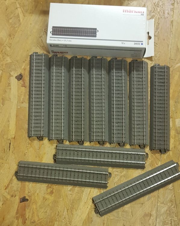 lot de 10 rails 24172 maerklin | Kaufen auf Ricardo