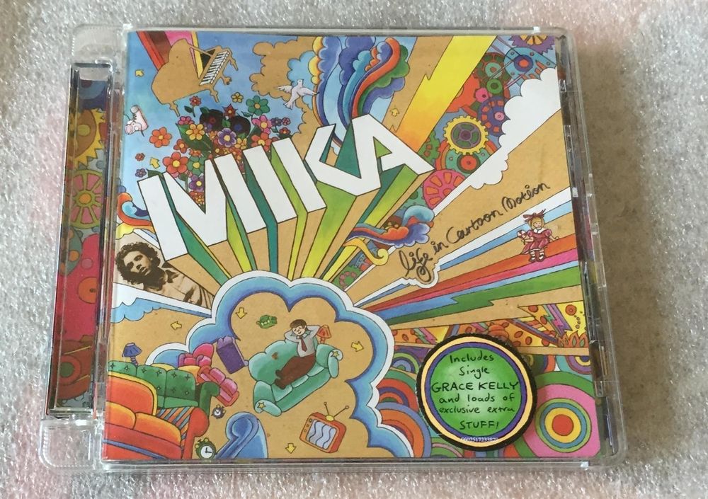 MIKA Life in Cartoon Motion Grace Kelly CD perfect condition (Gebraucht ...