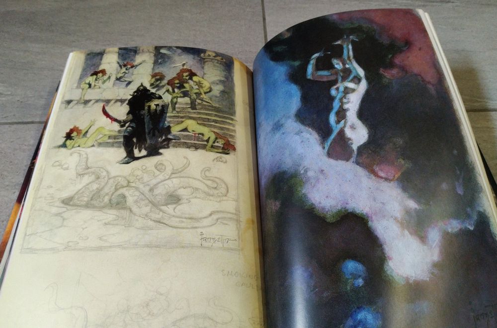 Frank Frazetta Rough Work - Harcover Artbook Fantasy Art | Acheter sur ...