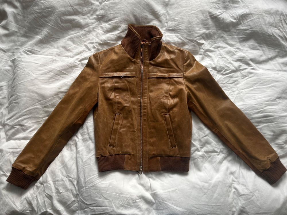Vintage leather jacket y2k (Gebraucht) in Zürich für CHF 39 – mit ...