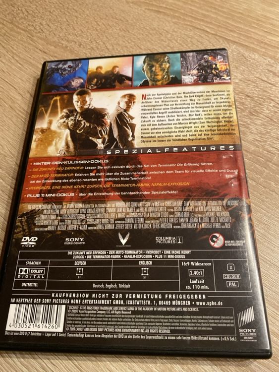 Terminator Salvation Film DVD (Gebraucht) in latterbach für CHF 3 – mit Lieferung auf Ricardo kaufen