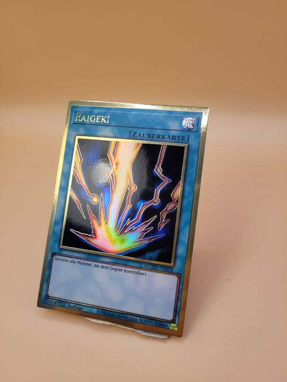 Yu-Gi-Oh! Karte - Raigeki - Gold Rare - Goldig! (Gebraucht) in Basel ...