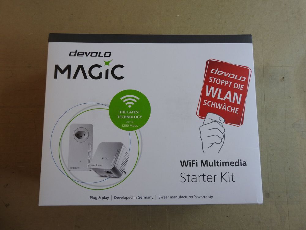 Devolo Magic WiFi Multimedia Starter Kit Powerline | Kaufen auf Ricardo