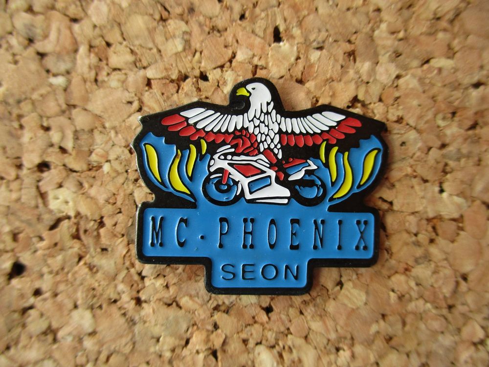 MC Phoenix Seon Motorrad Club Pin Limit NR 42 (Neu (gemäss Beschreibung ...