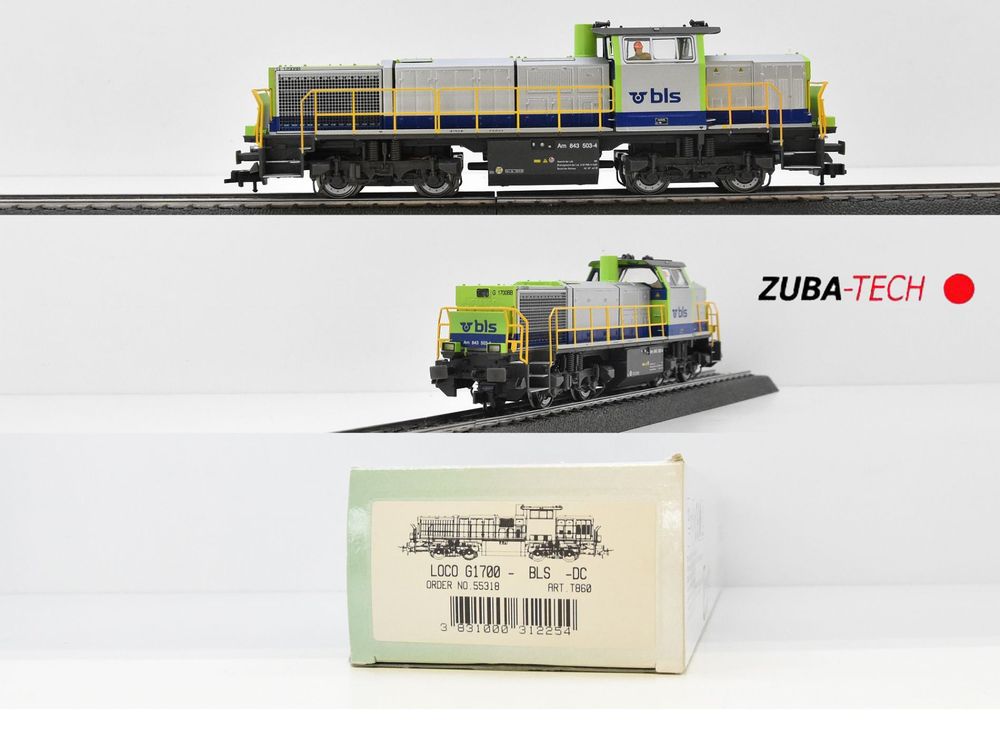 Mehano 55313 Rangierlok Am 843 BLS H0 WS Digital OVP (Neu (gemäss ...