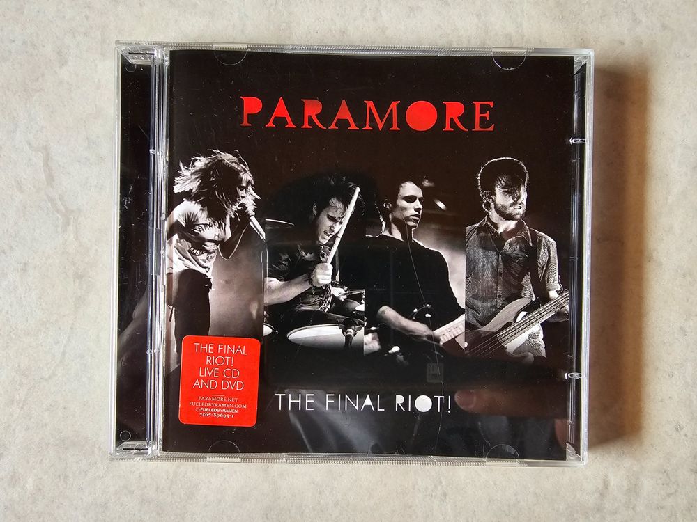 Paramore - The Final Riot / LIVE CD & DVD (Gebraucht) in Schneisingen ...