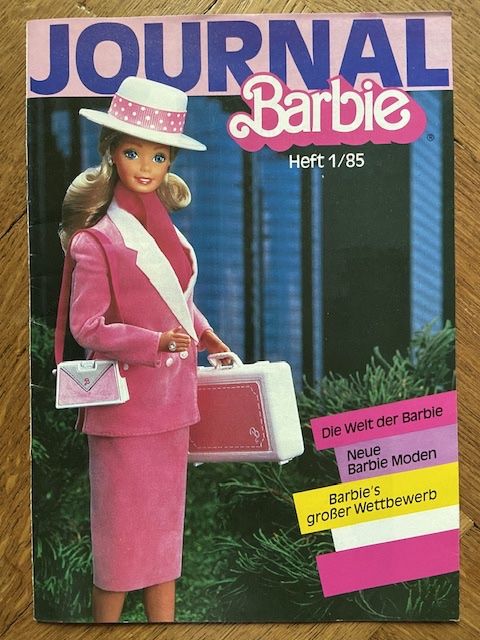 BARBIE Journal Prospekt Mattel 1985 Spielzeug Toys Jouets (Gebraucht ...