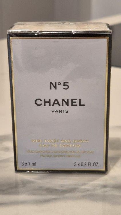 CHANEL N°5 Eau de Parfum Mini Twist and Spray 3 x 7ml (Neu und ...