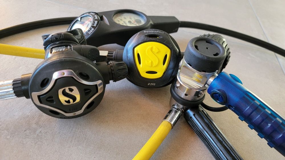 Atemregler set Scubapro MK20 S600 frisch revidiert | Kaufen auf Ricardo