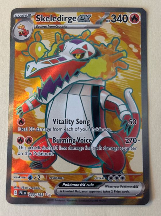 Skeledirge EX / Skelokrok EX - Ultra Rare (Gebraucht) in Krauchthal für ...
