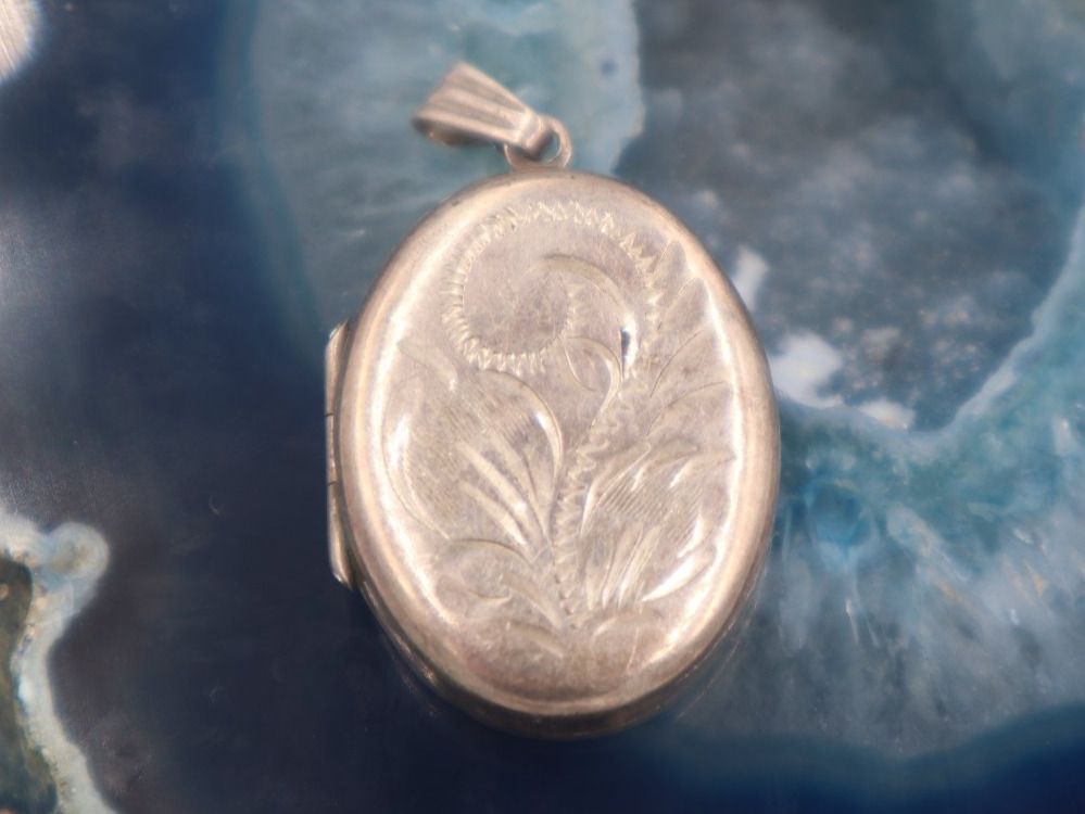 Antik Silber Photo Anhänger 925 Sterling mit Punzen | Kaufen auf Ricardo