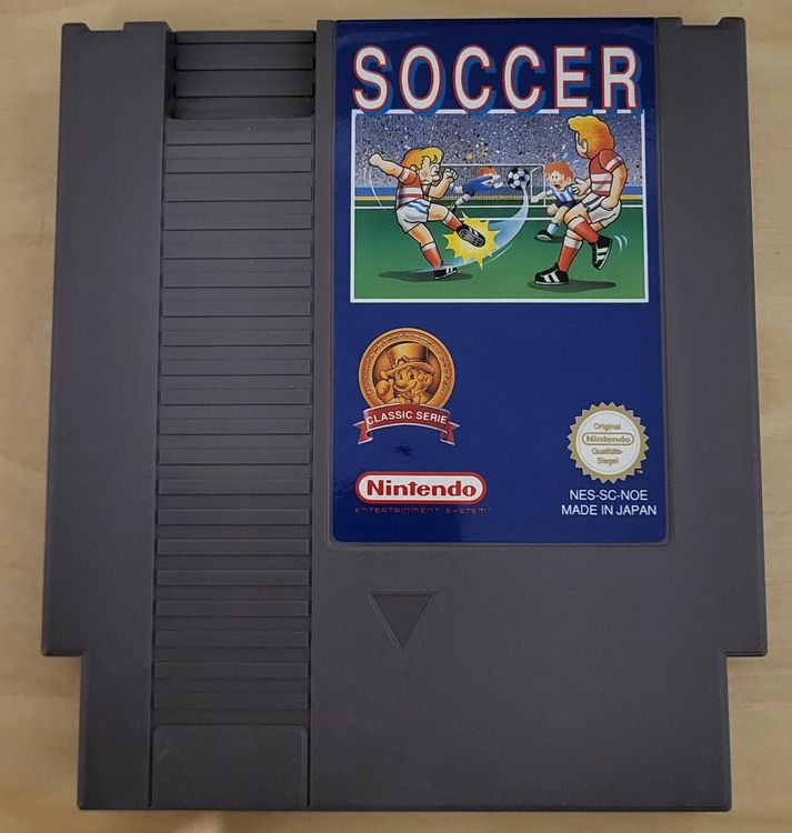 Soccer NES Nintendo Classic Serie Game Football Fussball (Gebraucht) in ...