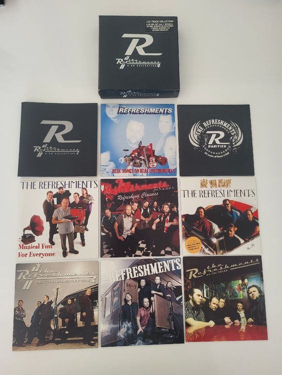 The Refreshments 8 CD Sammlung Box Set Rarität ,Neu (Neu (gemäss ...