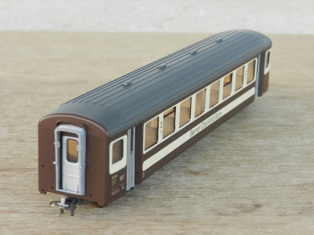 Bemo H0m Personenwagen 2Kl. der BOB (Neu und originalverpackt) in Jona ...