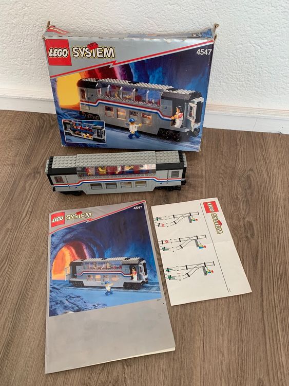 Vintage Lego Zug 4547 Panoramawagen + Box + Anleitung (D'occasion) à ...