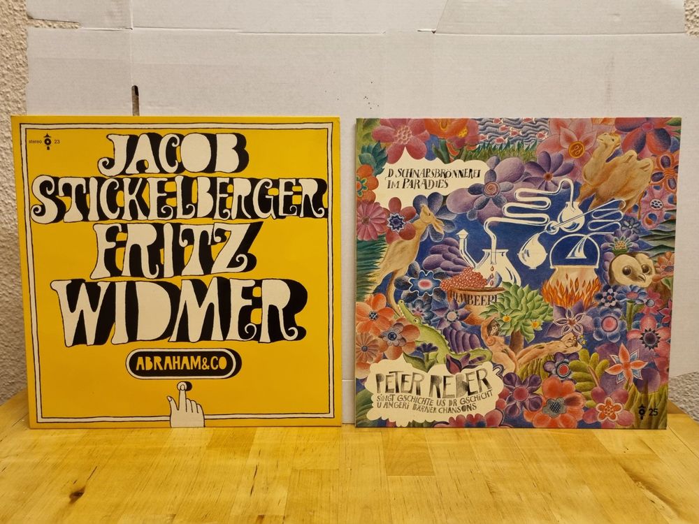 8x Schallplatten Schweizer Chanson aus den 70er und 80er | Kaufen auf ...