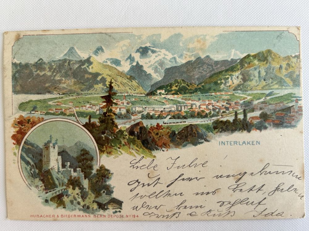 AK Interlaken 1900 Rar | Kaufen auf Ricardo