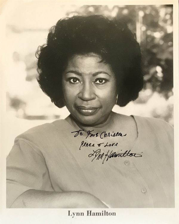 Lynn Hamilton 1930- Waltons Autogramm signiert Foto 20x25cm (Gebraucht ...