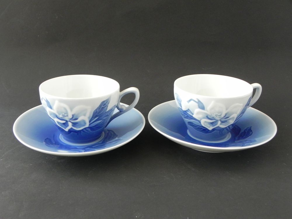 2 Tassensets * Christmas Rose * # 102 von Bing & Gröndahl (Neu (gemäss ...