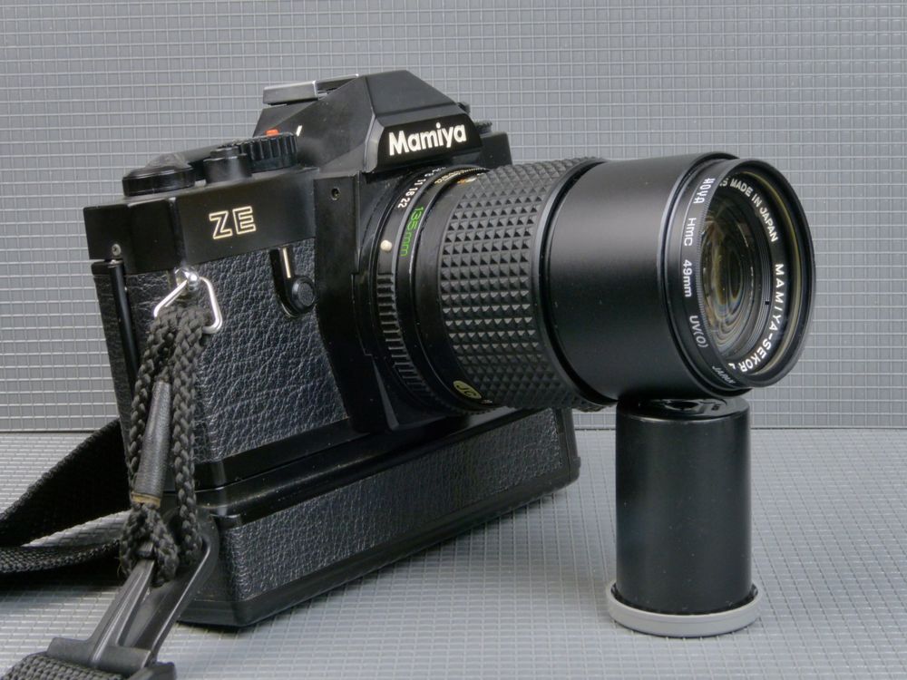 Mamiya ZE Analoge SLR + Objektiv + Mamiya Winder ZE (Gebraucht) in ...