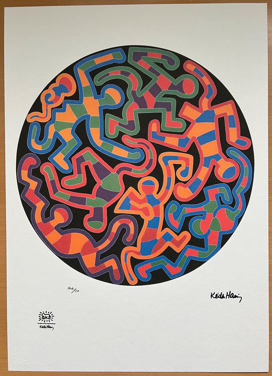 Keith Haring « Monkey Puzzle » 144/150 (Neu (gemäss Beschreibung)) in ...