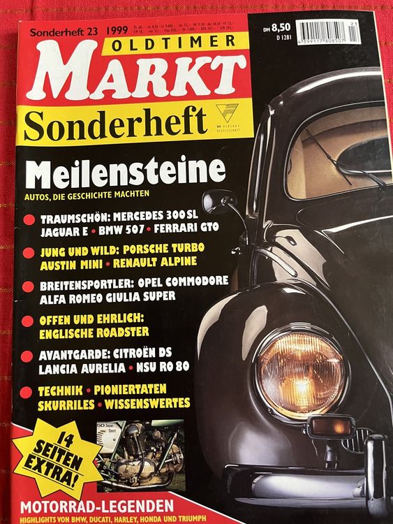 Oldtimer Markt/ Sonderheft/ Meilensteine (Gebraucht) in hunzenschwil ...
