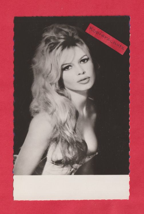 Persönlichkeit/Stars "Brigitte Bardot" Foto-AK Erotik Pin-up | Kaufen auf Ricardo