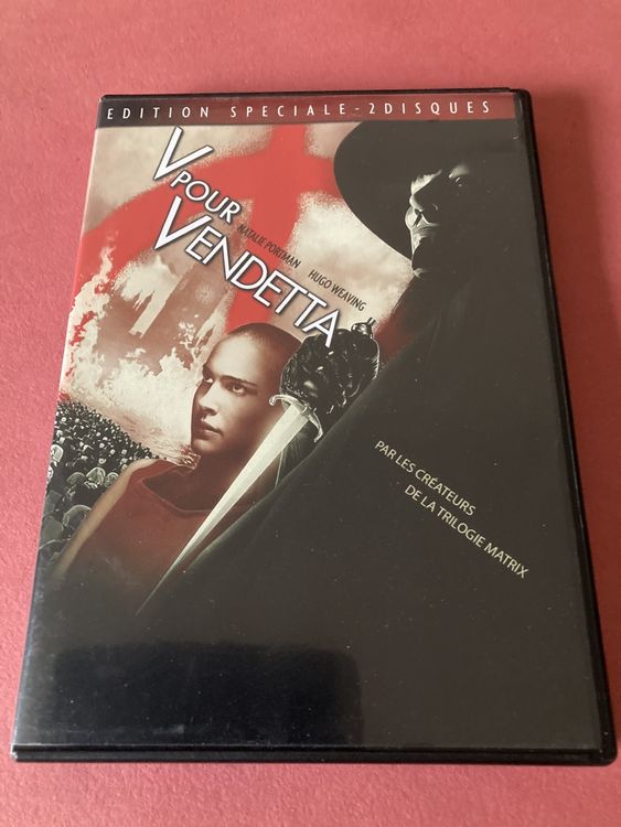 V pour Vendetta (FR-ENG) 2 DVD- Natalie Portman, H. Weaving | Acheter ...