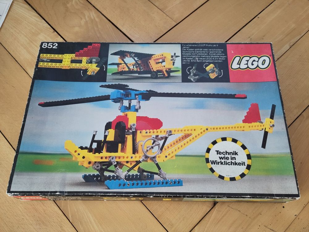 LEGO Technic - 852 Helikopter (Gebraucht) in Wattwil für CHF 50 – mit ...