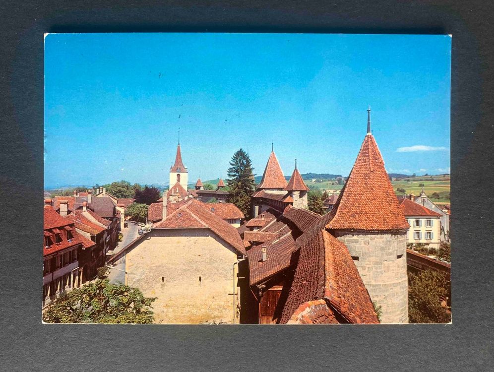 AK Murten Morat Ringmauern (Gebraucht) in Goldau für CHF 1 – mit Lieferung auf Ricardo kaufen