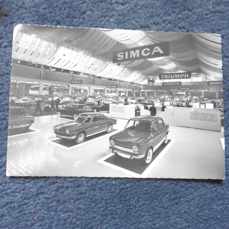 Genf,Automobil-Salon,1964,Simca,Triumph,Rover,Ford,Alfa Rome (Gebraucht ...