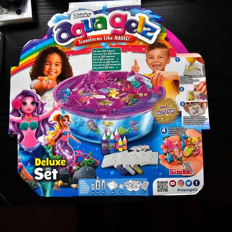 AQUA GELZ DELUXE SET ZUM BASTELN FÜR KINDER (Neu und originalverpackt ...