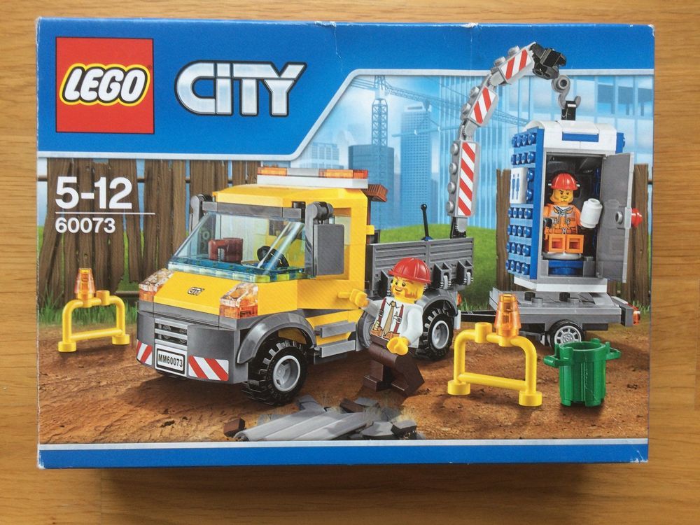 Lego City 60073 Service Truck mit Toi Toi / Dixi-Klo | Kaufen auf Ricardo