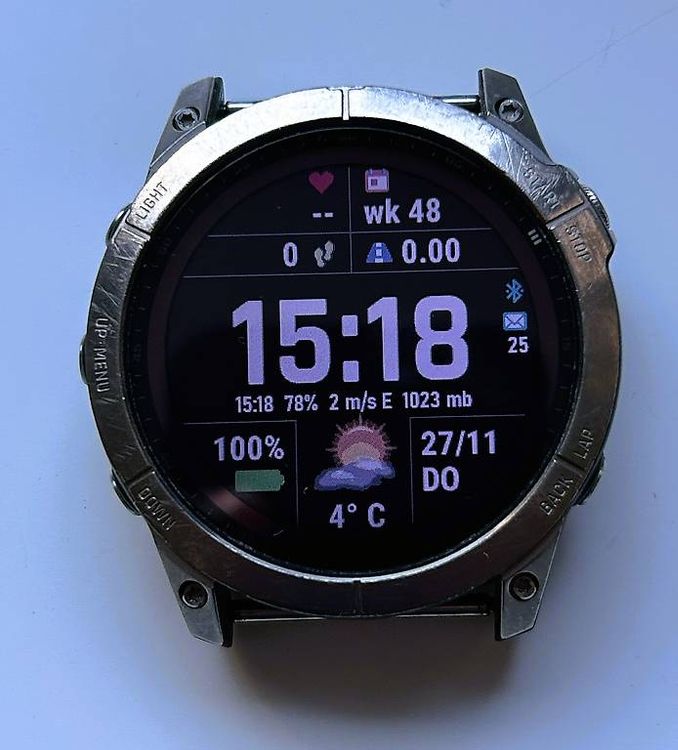 Garmin Fenix 7x Solar Sapphire 51mm Titan (Gebraucht) in Rebstein für ...