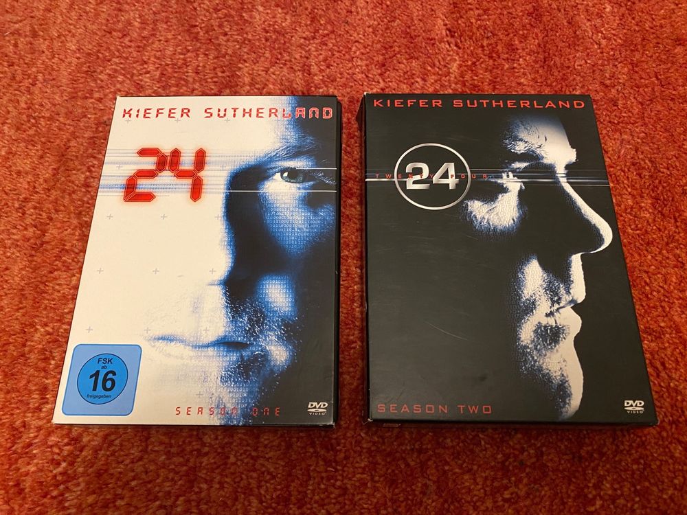 “24” TV series with Kiefer Sutherland, Seasons 1 and 2 | Kaufen auf Ricardo