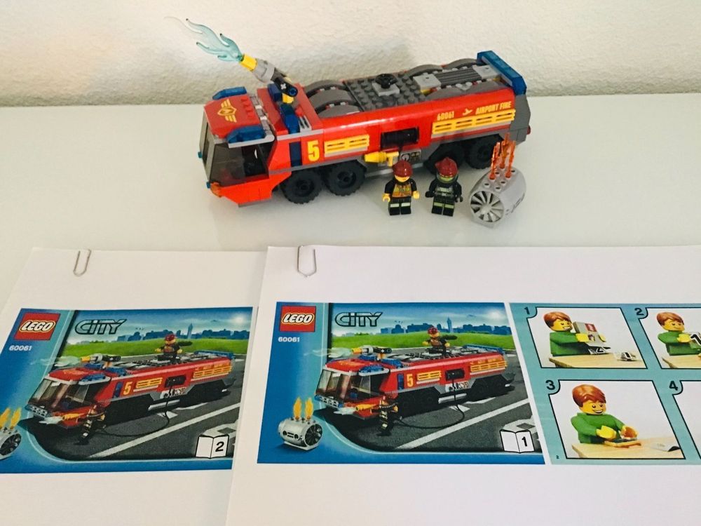 Lego City 60061 Airport Fire Truck (Gebraucht) in Rodersdorf für CHF 55 ...