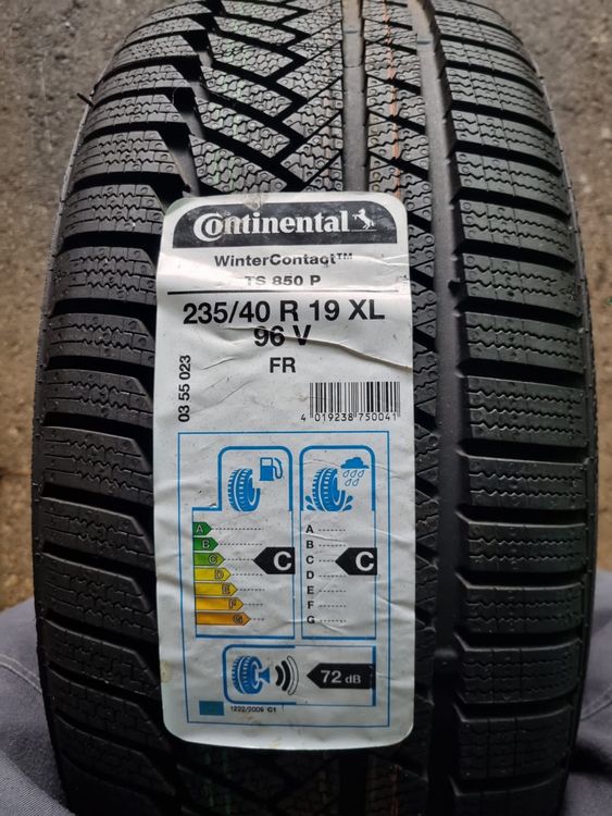 4 Winterreifen 235 40 R19 XL 96V (Gebraucht) in Affoltern am Albis für CHF 499 – nur Abholung ...