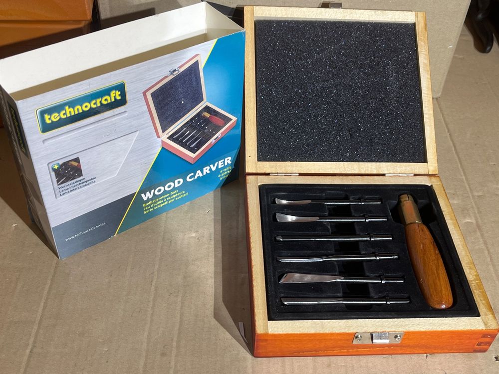 Technocraft Bildhauereisen Satz 6-tlg. (Neu (gemäss Beschreibung)) in Tann für CHF 15 – nur ...