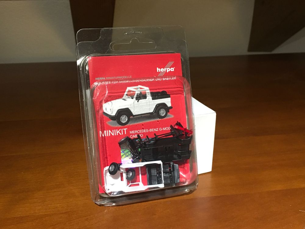 Mercedes-Benz G Klasse Cabriolet 1:87 H0 Herpa Mini kit | Kaufen auf ...