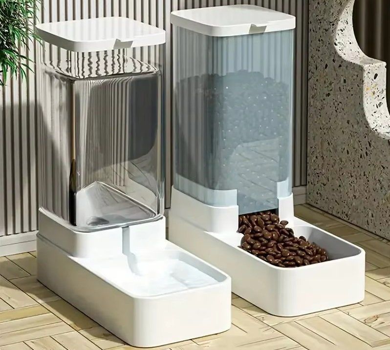 2x automatischer Futter Wasserspender 3,8L - Distributeur (Neu und ...