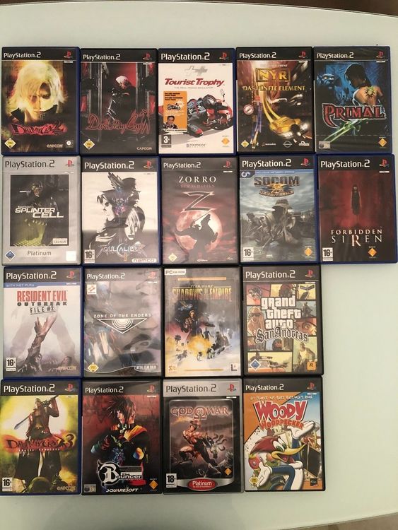 PS2 Games / 18 Stück | Kaufen auf Ricardo