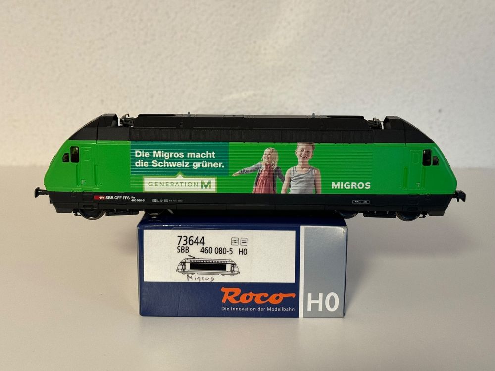 Roco SBB Re 460 MIGROS analog neu (Neu (gemäss Beschreibung)) in Goldau ...