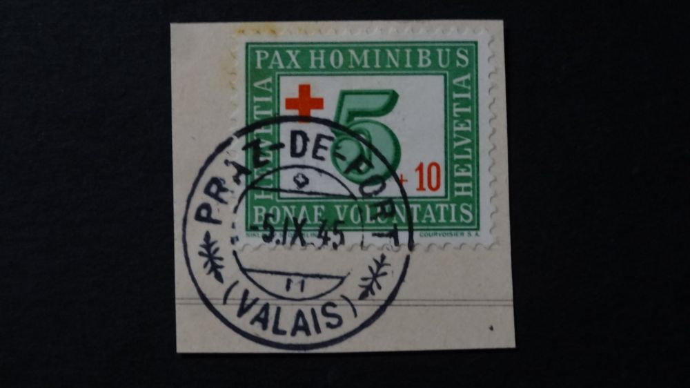 PRAZ - DE - FORT (Wallis) 5.IX.45 118 (Gebraucht) in Anwil für CHF 4 ...