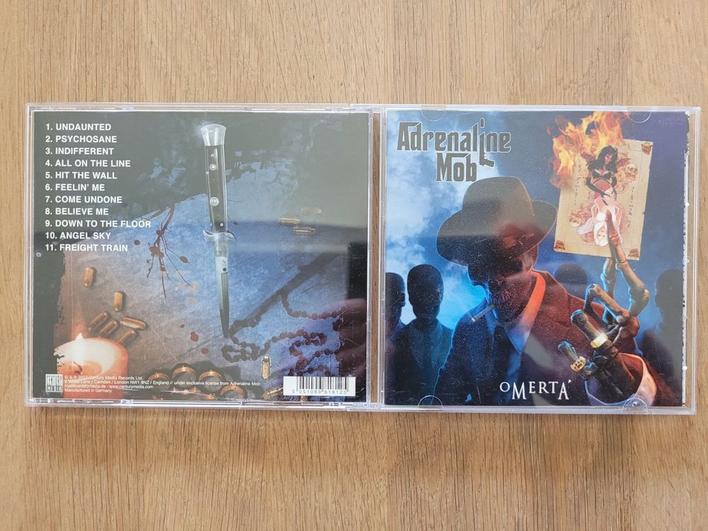 CD Adrenalin Mob - Omerta, 2012 (Gebraucht) in Nebikon für CHF 3 – mit Lieferung auf Ricardo kaufen
