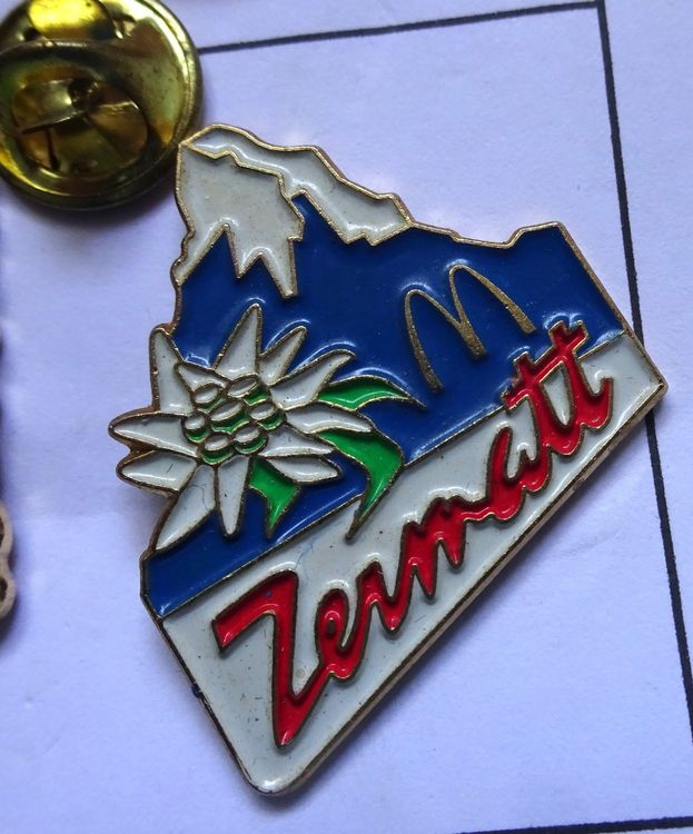 Pin Zermatt Mc Donald (Gebraucht) in Utzenstorf für CHF 2 – mit ...