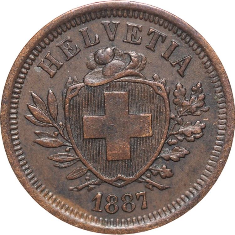 Schweiz 1 Rappen 1887 | Kaufen auf Ricardo