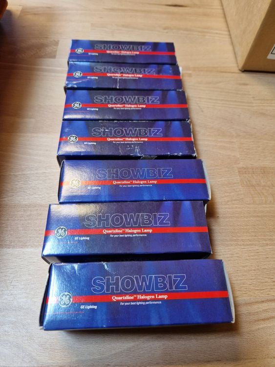 7 Stk. Showbiz M40 Halogenlampe | Kaufen auf Ricardo
