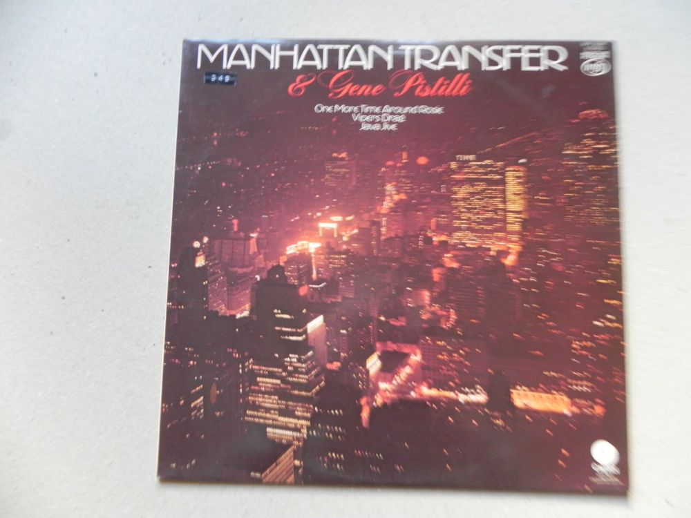 LP USA Pop Jazz The Manhattan Transfer & G. Pistilli 1971 (Gebraucht ...